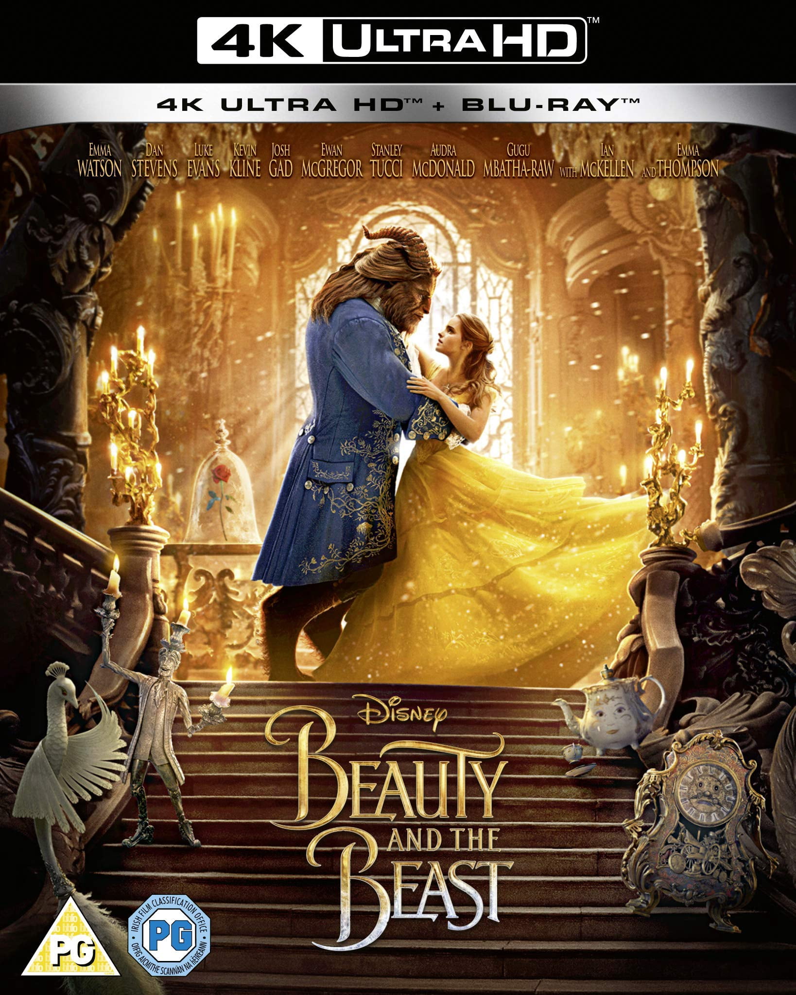 Disney's Beauty and the Beast (live action) UHD [Blu-ray] [2020 ...