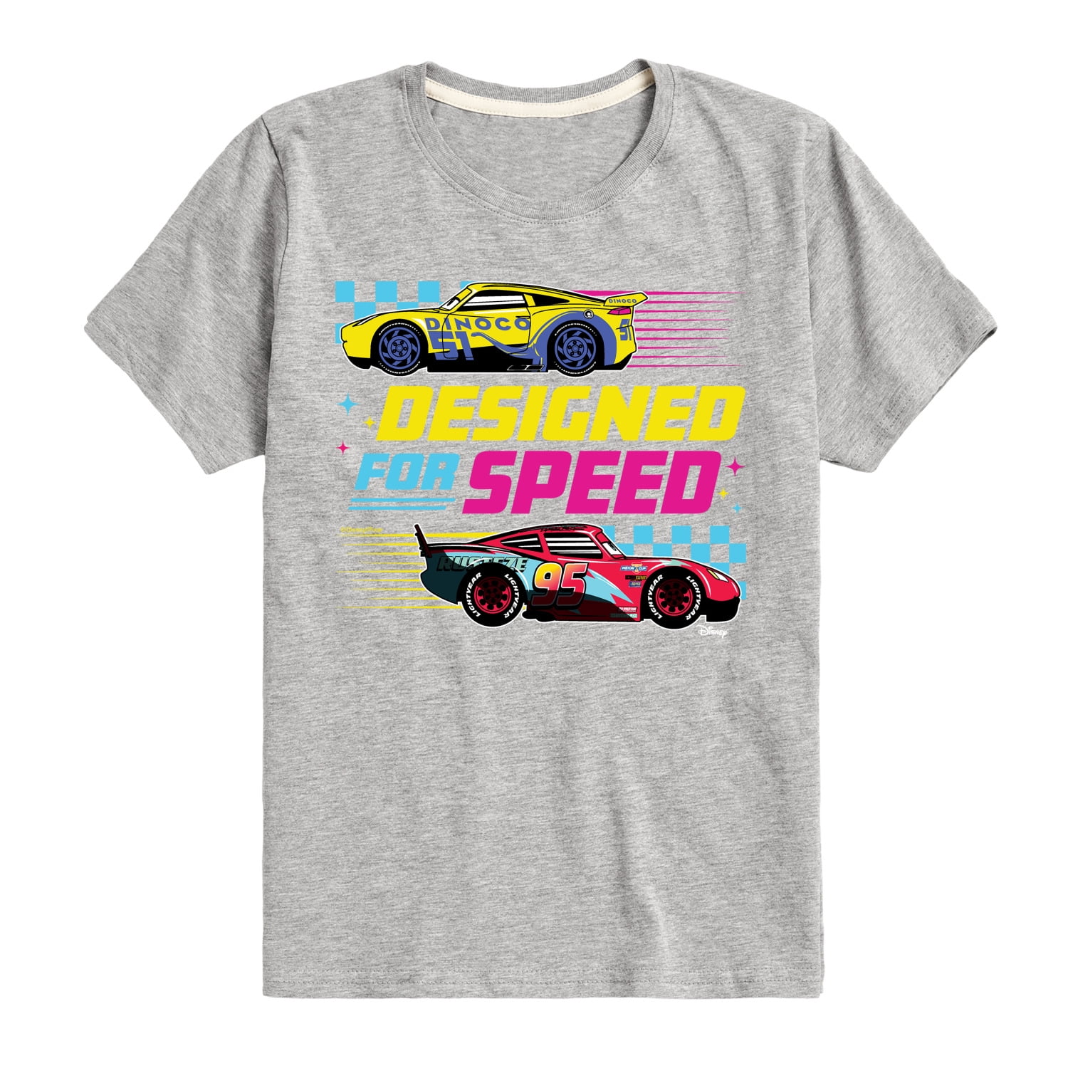 Disney's Cars - Designed For Speed - Boy's Toddler & Youth Short Sleeve ...