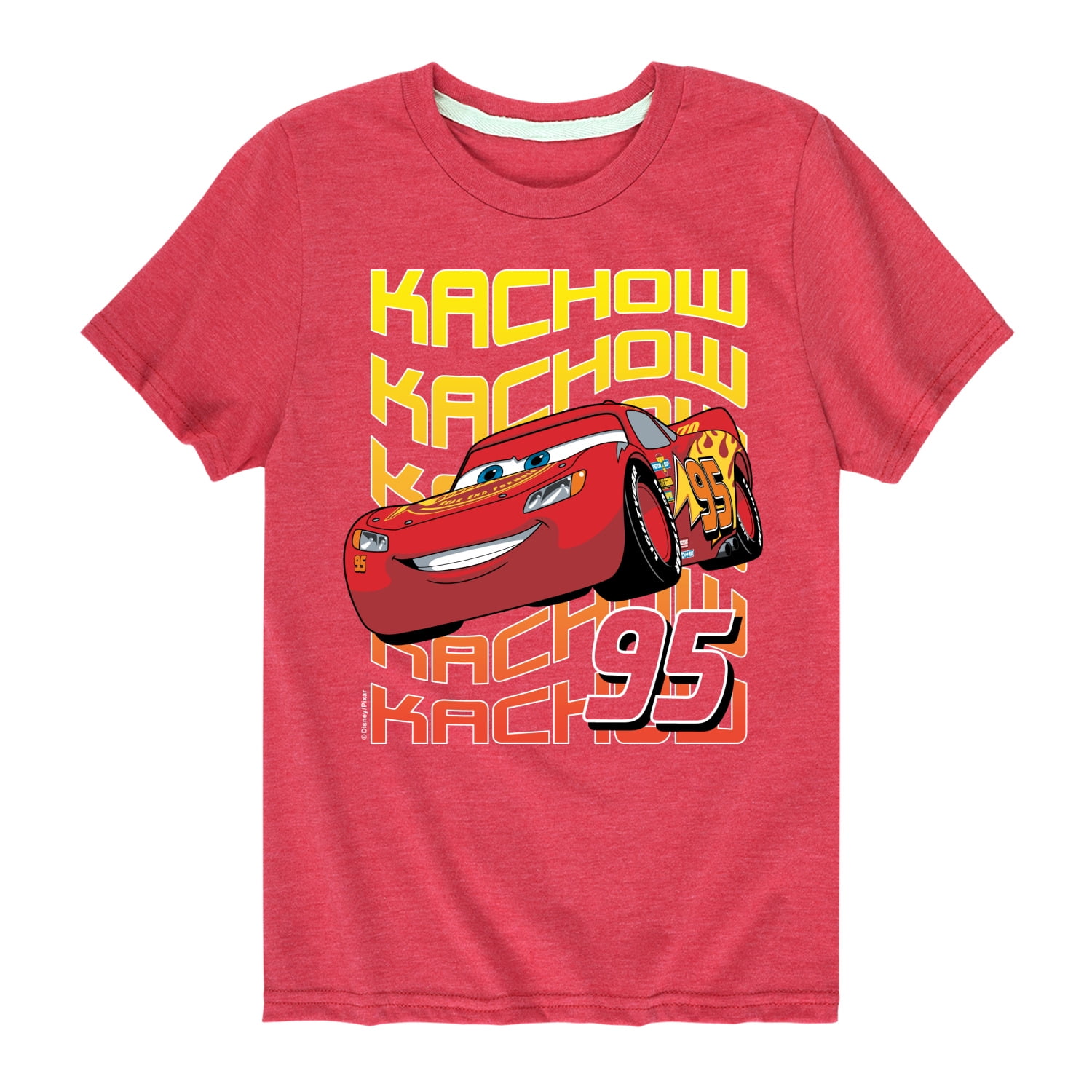 Disney's Cars - KACHOW 95 - Boy's Toddler And Youth Short Sleeve ...
