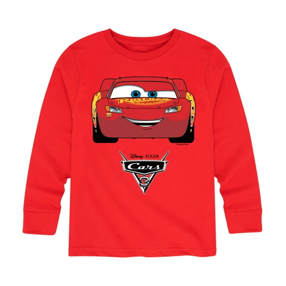 Cars - Lightning McQueen - Youth Boys Short Sleeve Graphic T-Shirt ...