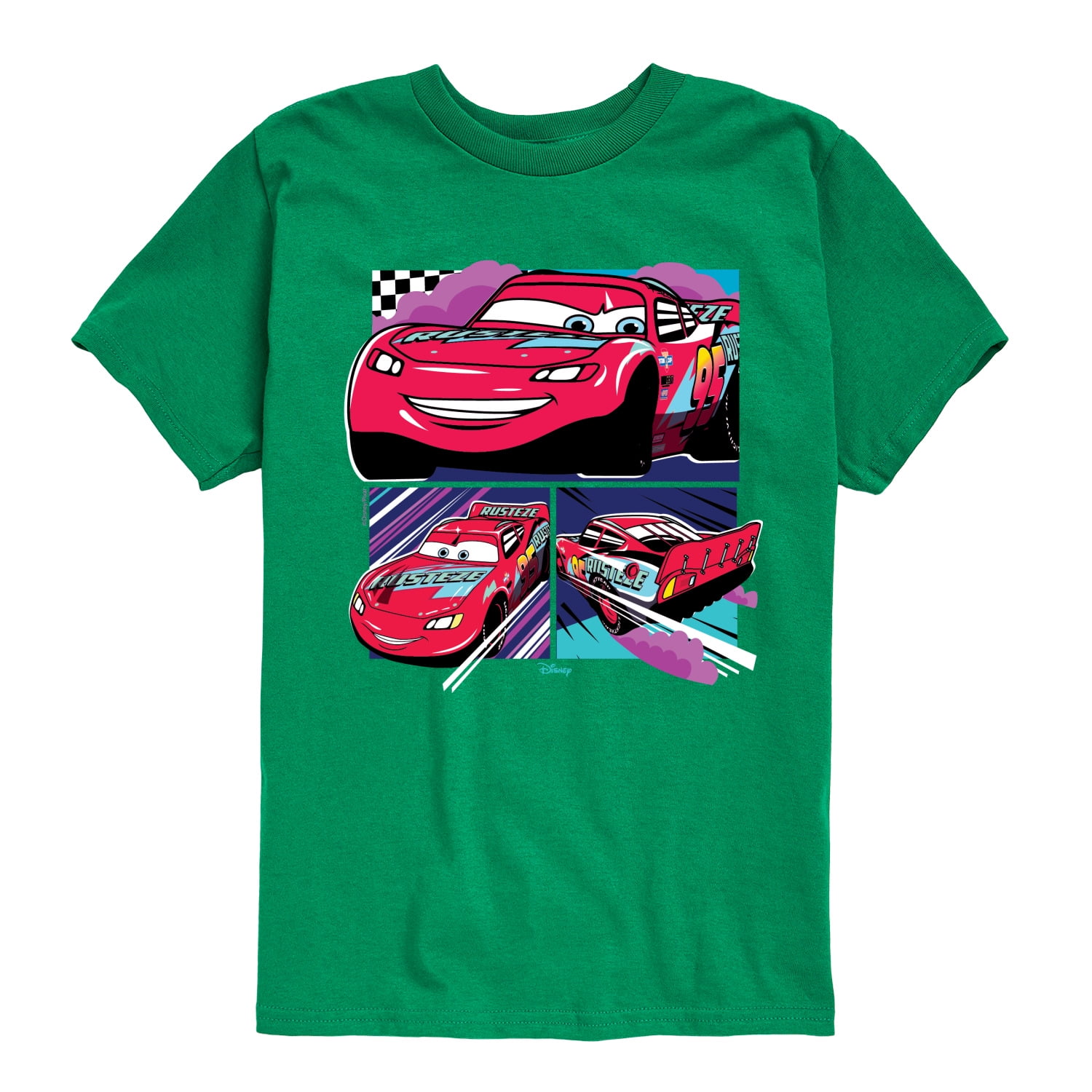 Disney's Cars - Lightning Mcqueen Finish Line - Boy's Toddler & Youth ...