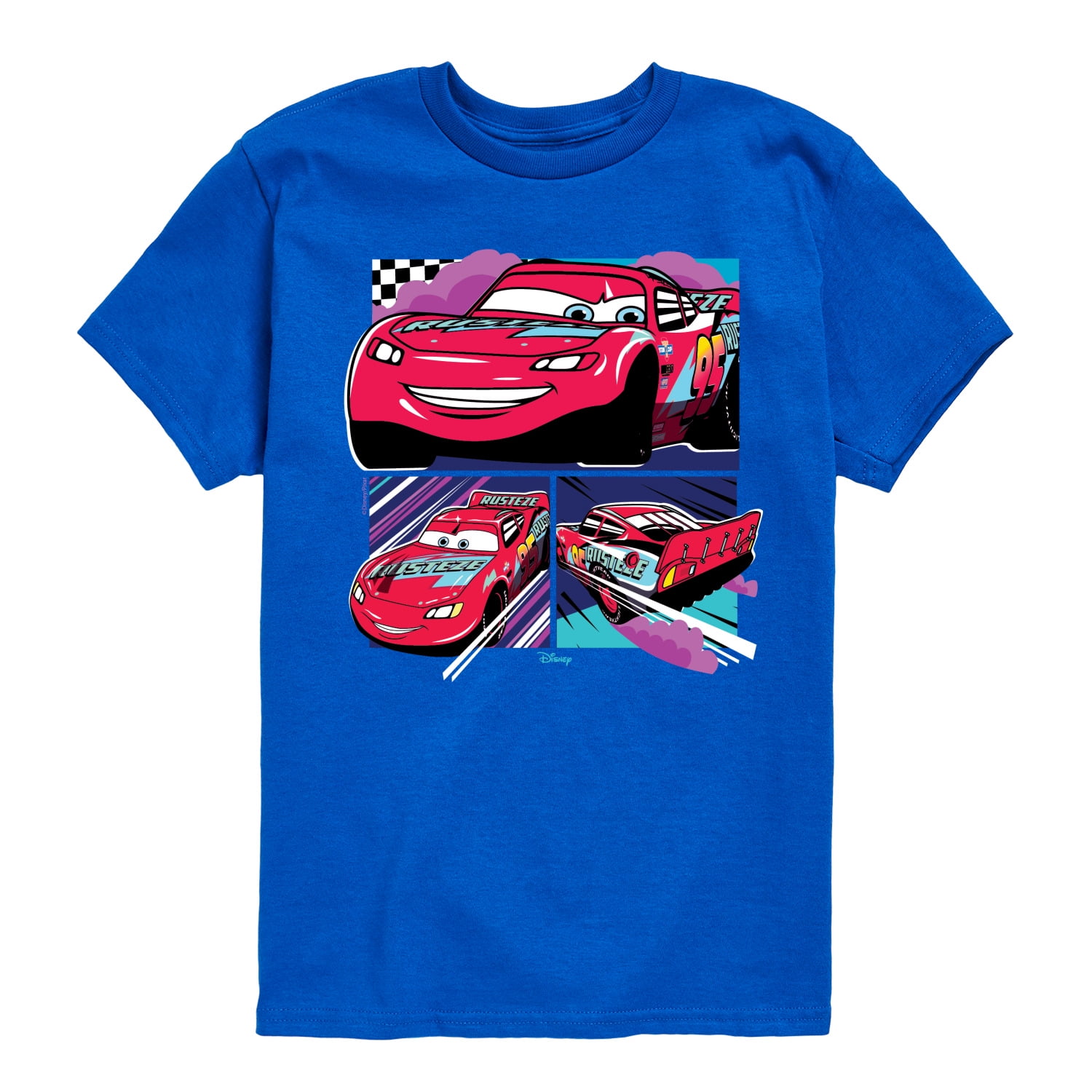 Disney's Cars - Lightning Mcqueen Finish Line - Boy's Toddler & Youth ...