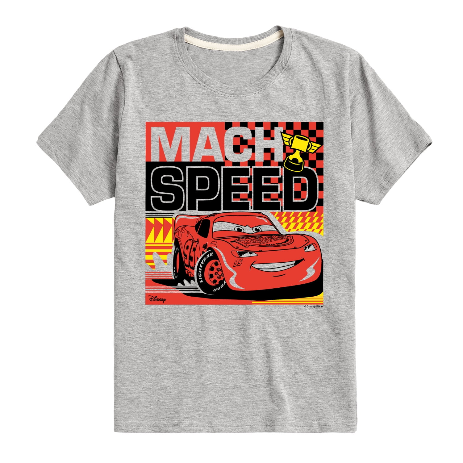 Disney's Cars - Mach Speed - Boy's Toddler & Youth Short Sleeve Graphic ...