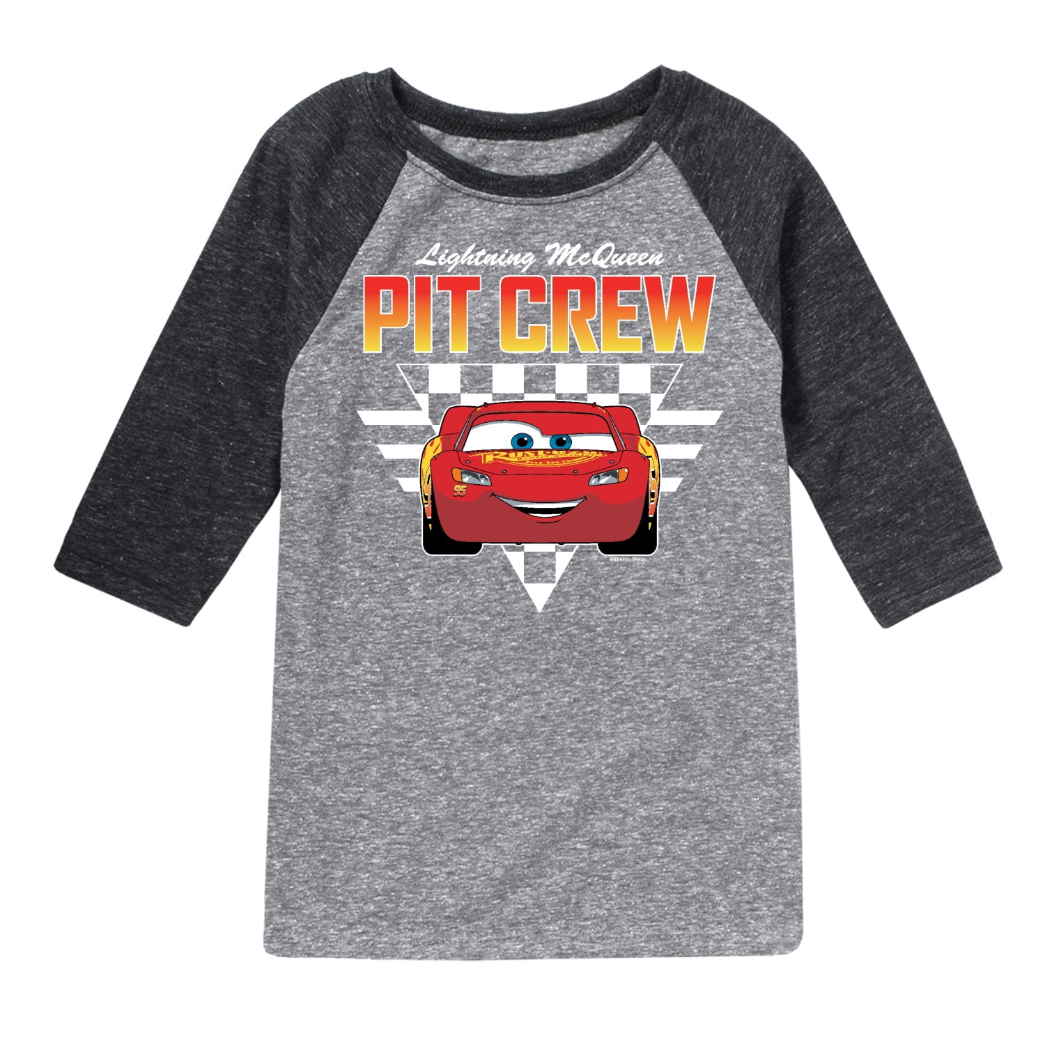 Disney's Cars - Pit Crew - Toddler And Youth Raglan Graphic T-Shirt ...