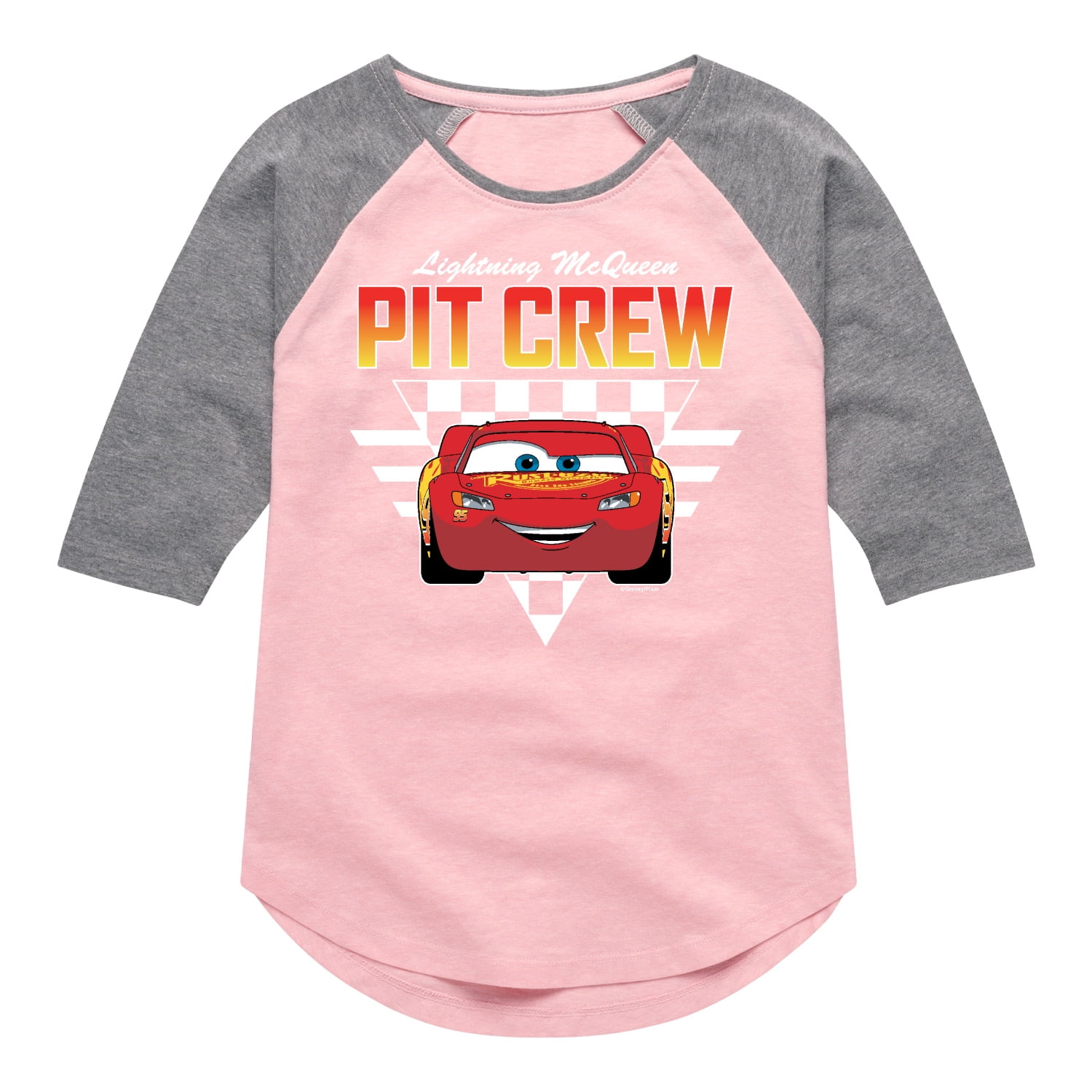 Disney's Cars - Pit Crew - Toddler And Youth Raglan Graphic T-Shirt ...