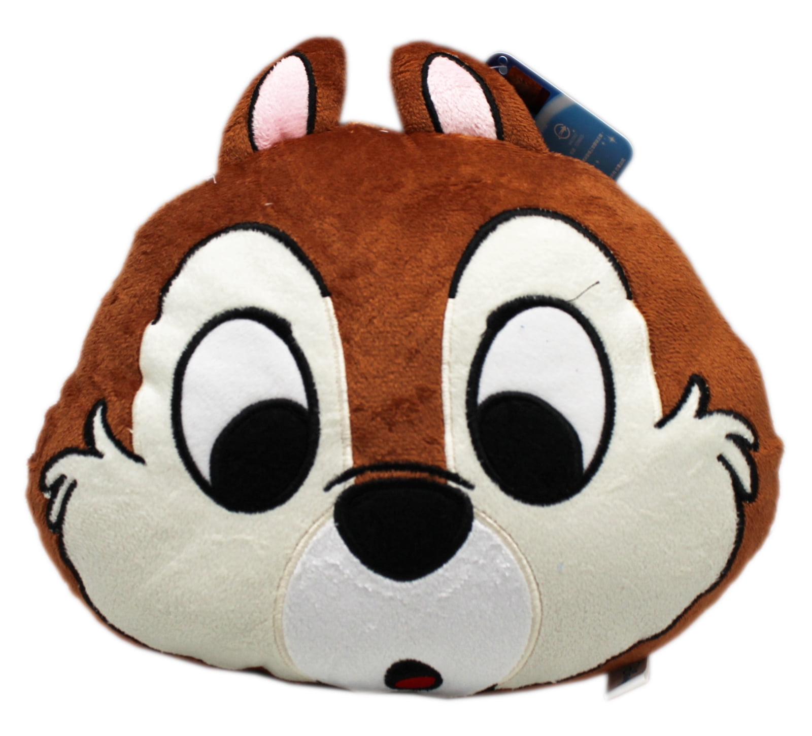 Disney's Chip 'n' Dale Surprised Face Chip Small Plush Pillow - Walmart.com
