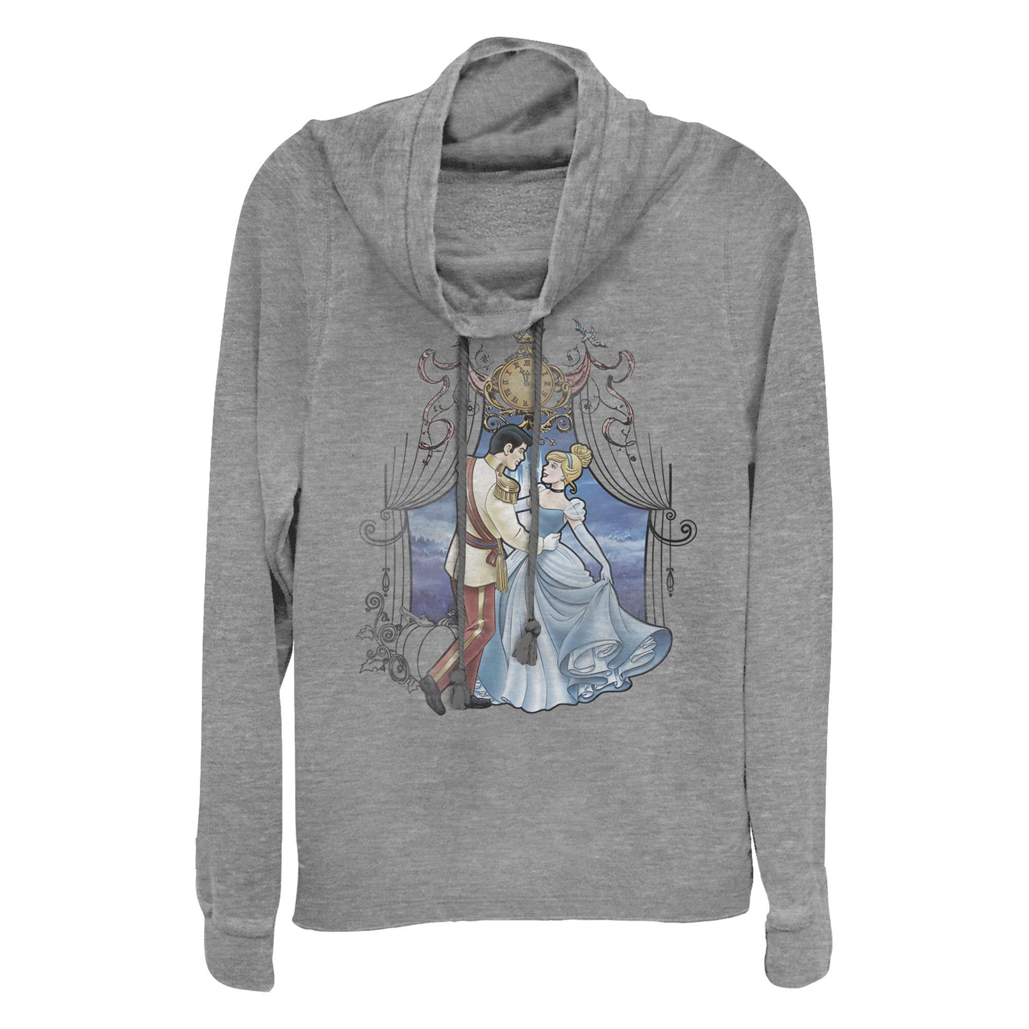 Junior's Cinderella Princess and Prince Charming Dance Cowl Neck ...