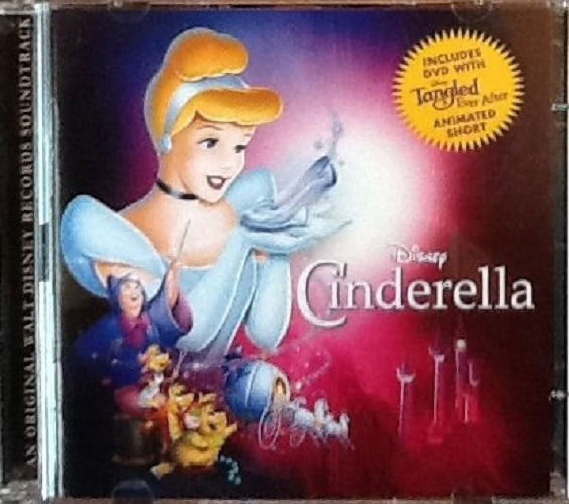 Disney's Cinderella Soundtrack w/bonus Tangled Ever After DVD - Walmart.com