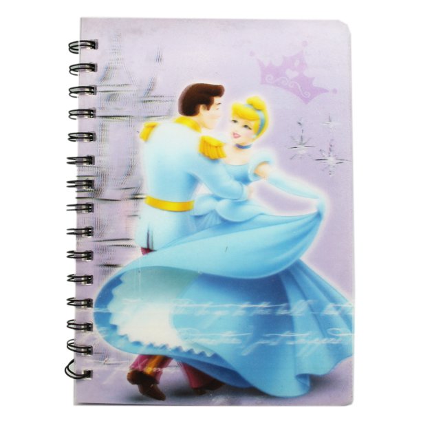 Disney's Cinderella and Prince Charming Dance Spiral NoteBook - Walmart ...
