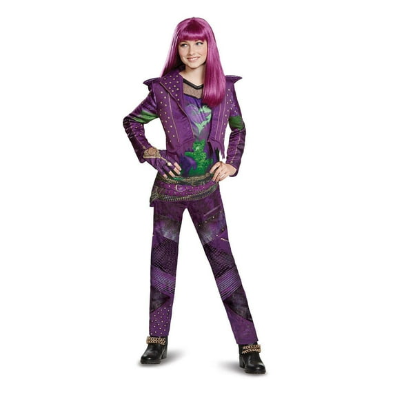 Disney's Descendants 2: Mal Deluxe Isle Look Child Costume - Walmart.com