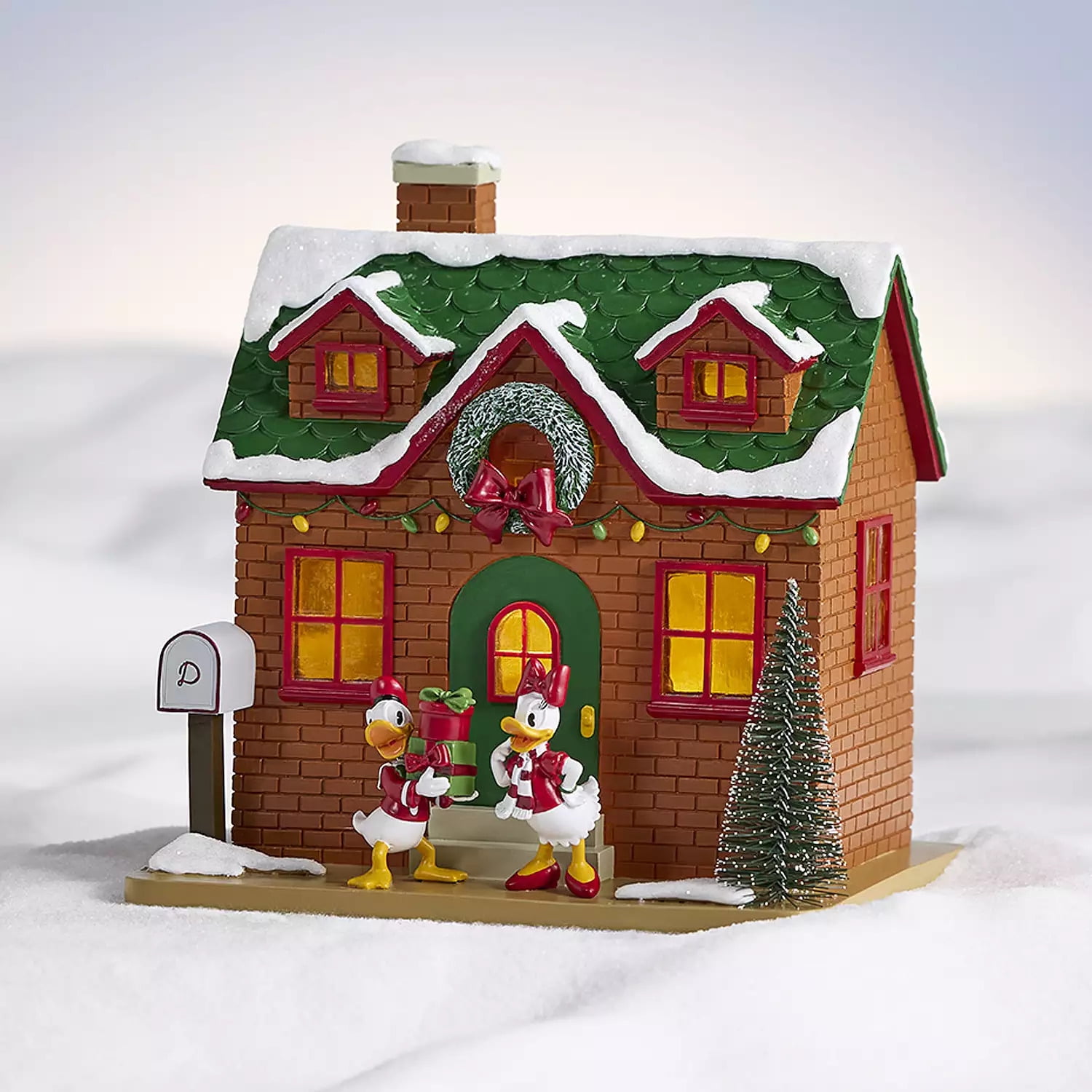 Disney's Donald & Daisy Duck LED Holiday Home Village Access. by St ...