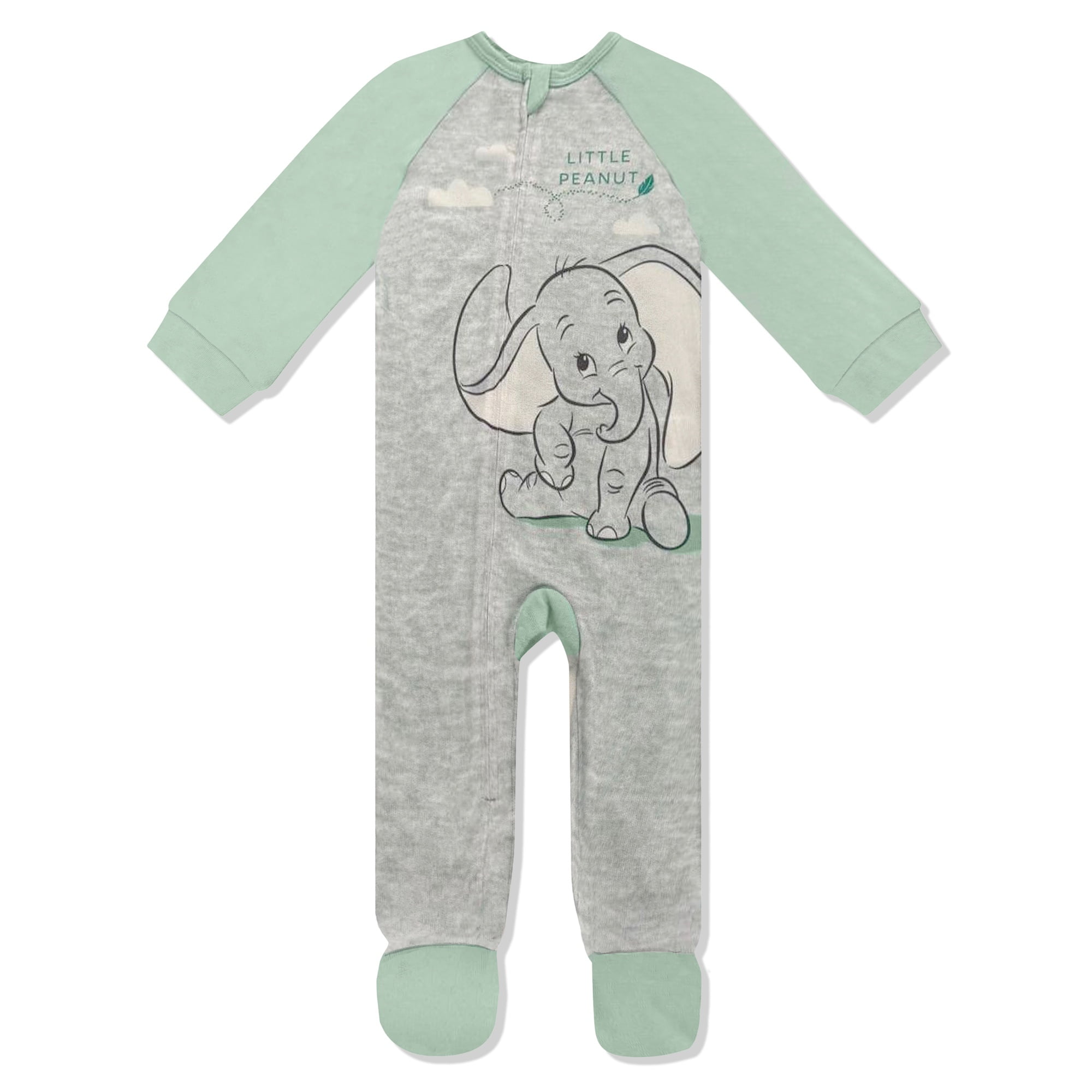 Disney's Dumbo Baby Ultra Soft Sleep & Play Color: Dumbo Size: 3-6 ...