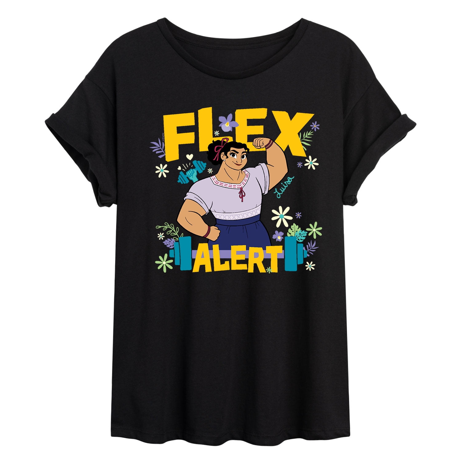 Disney's Encanto - Luisa Flex Alert - Women's Oversized T-Shirt ...