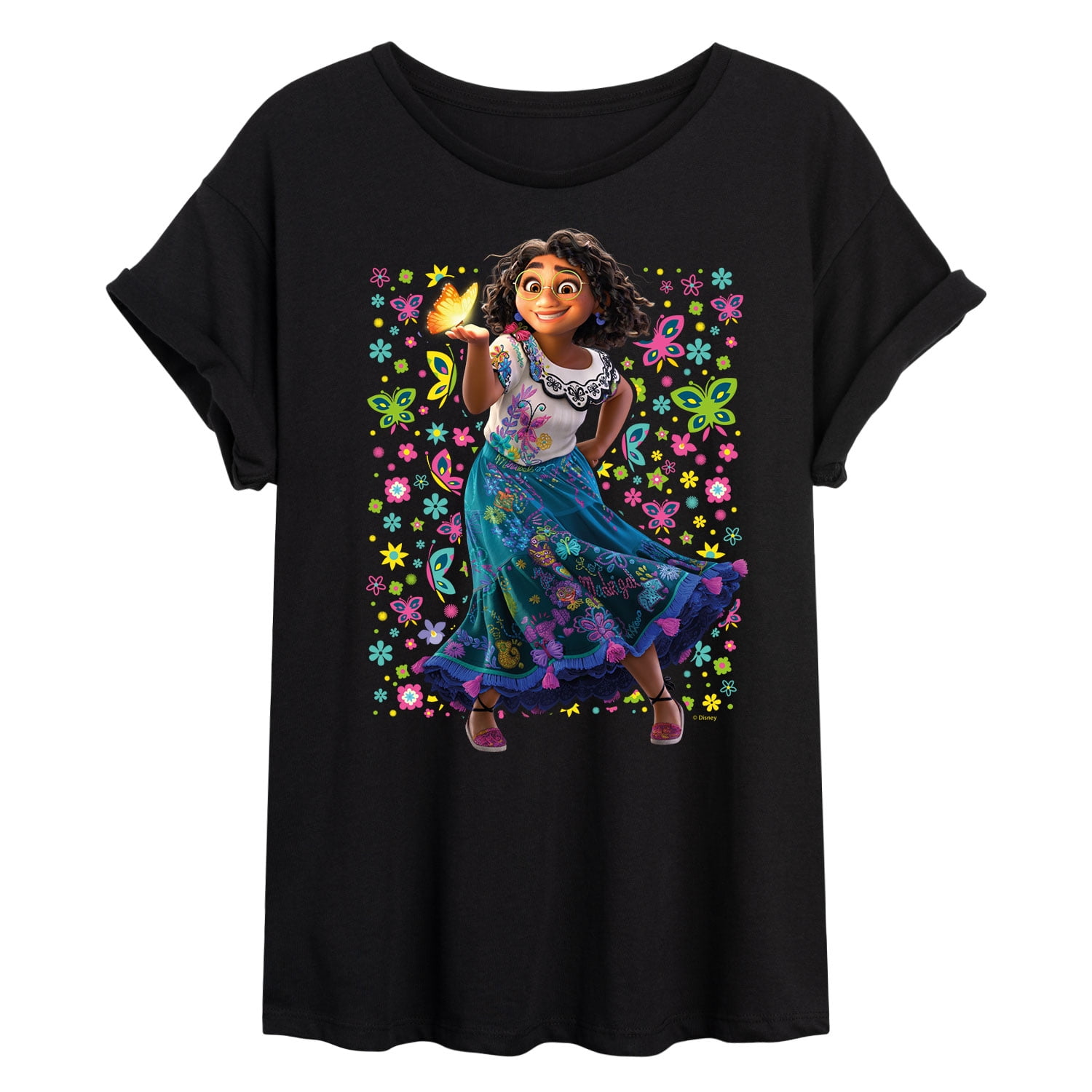 Disney's Encanto - Mirabel Butterflies - Women's Oversized T-Shirt ...