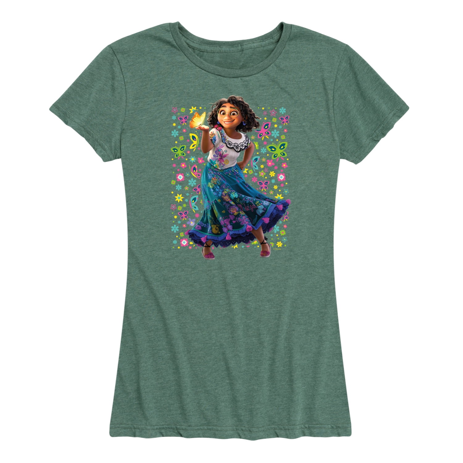 Disney's Encanto - Mirabel Butterflies - Women's Short Sleeve Graphic T ...