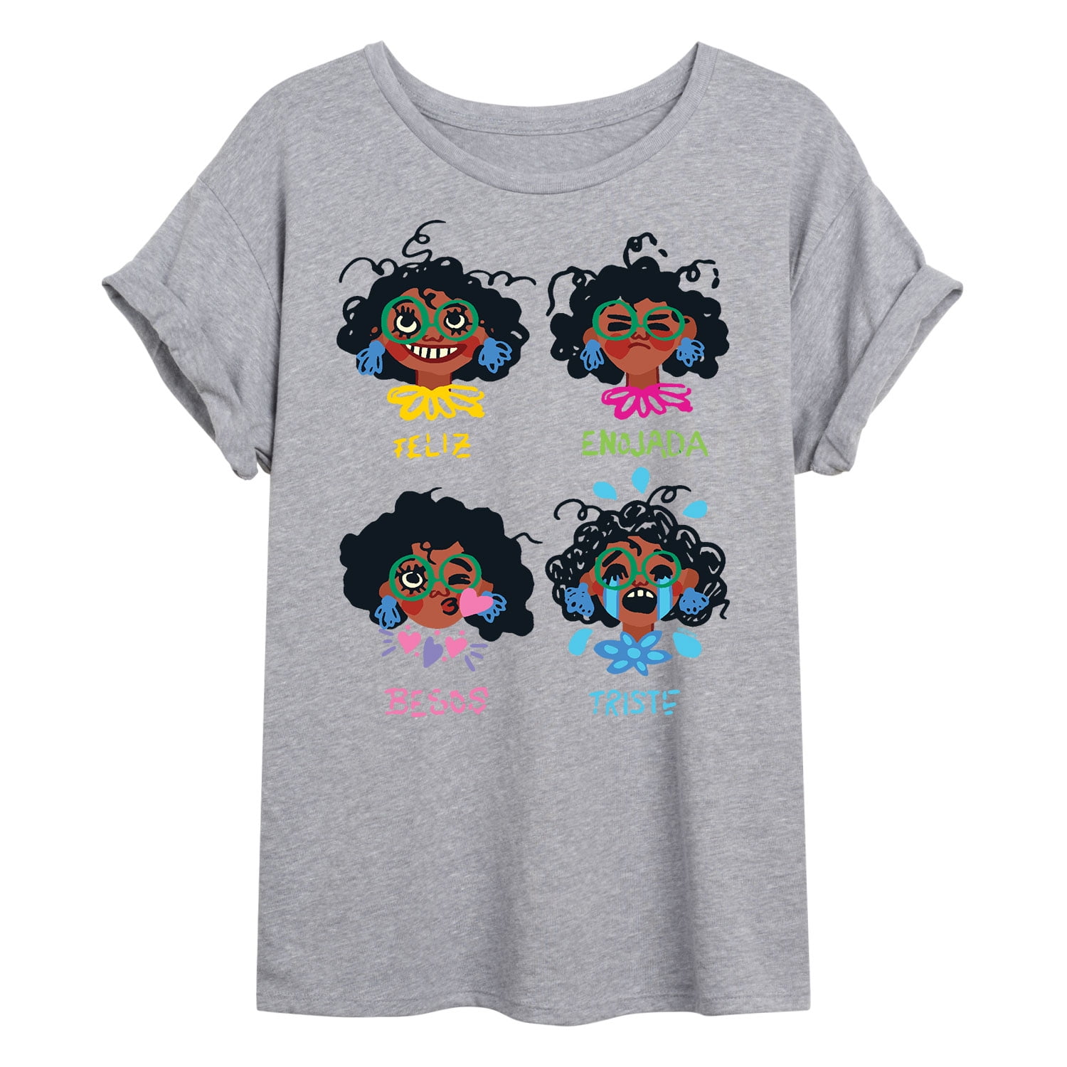 Disney's Encanto - Mirabel Emotions - Women's Oversized T-Shirt ...