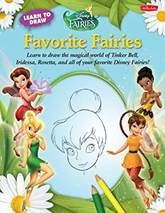 Pre-Owned Learn to Draw Disney's Favorite Fairies (Library Binding ...