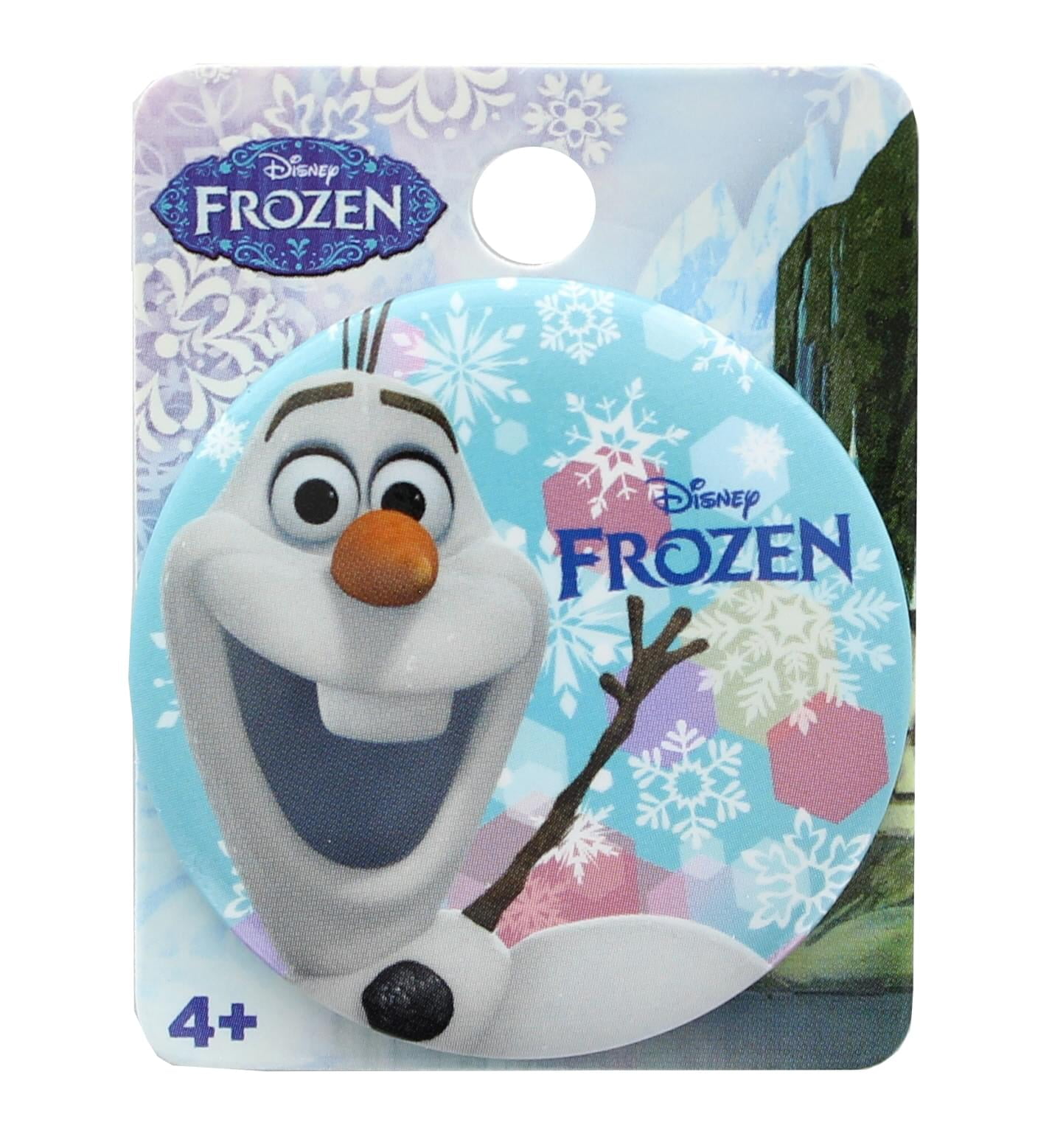 Disney's Frozen 1.5" Button: "Olaf Snowflakes" - Walmart.com