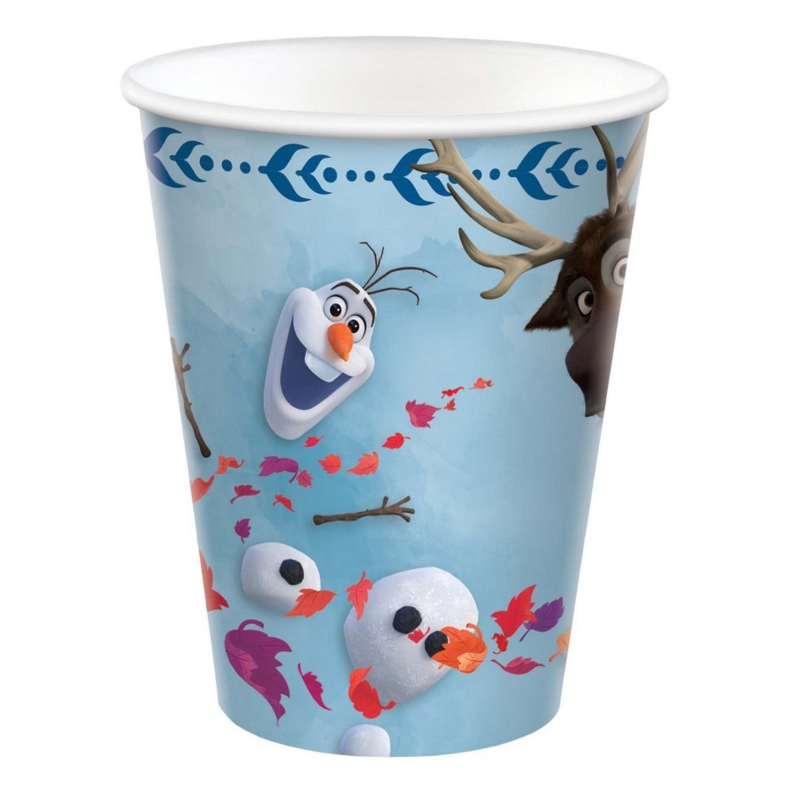 Disney's Frozen 2 Olaf and Sven Kids Party Paper Cups 9oz - 8PCS ...