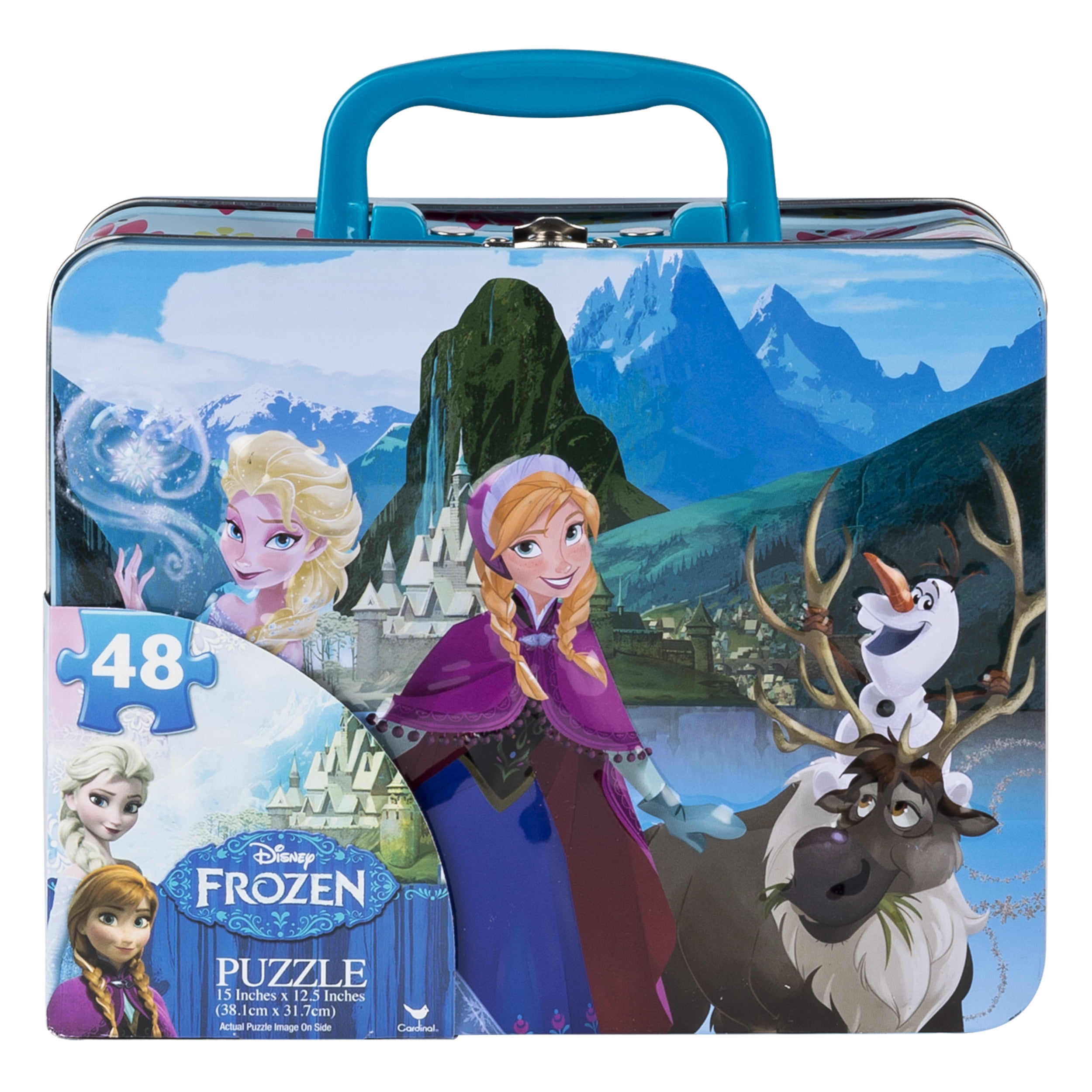 Disney's Frozen - 48-Piece Puzzle in Tin with Handle - Walmart.com