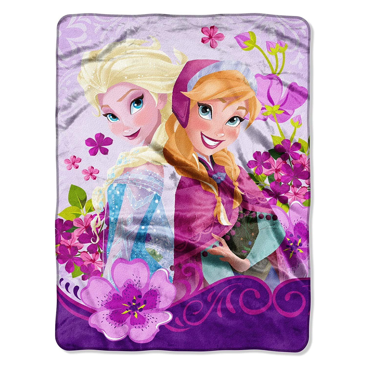 Disney's Frozen, "Celebrate Love" Micro Raschel Throw Blanket, 46" x 60 ...