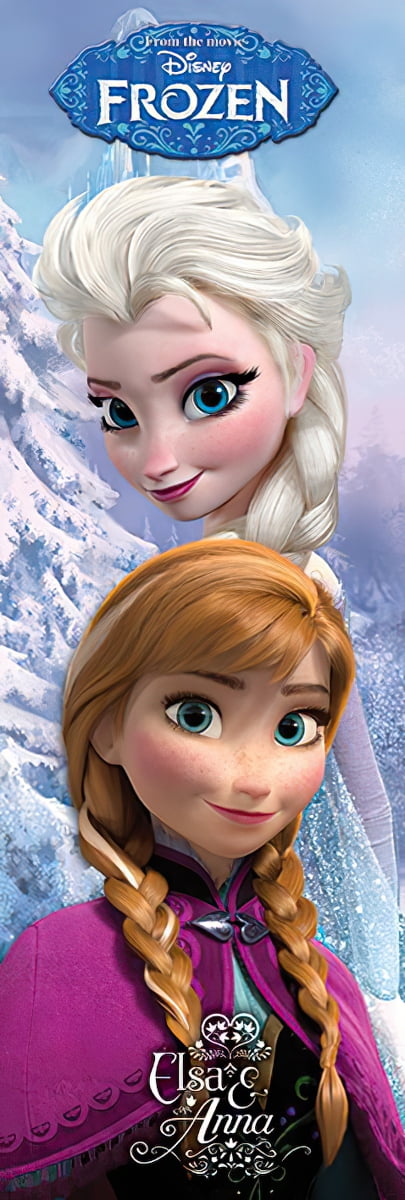 Disney's Frozen - Door Movie Poster / Print (Anna & Elsa) (Poster ...