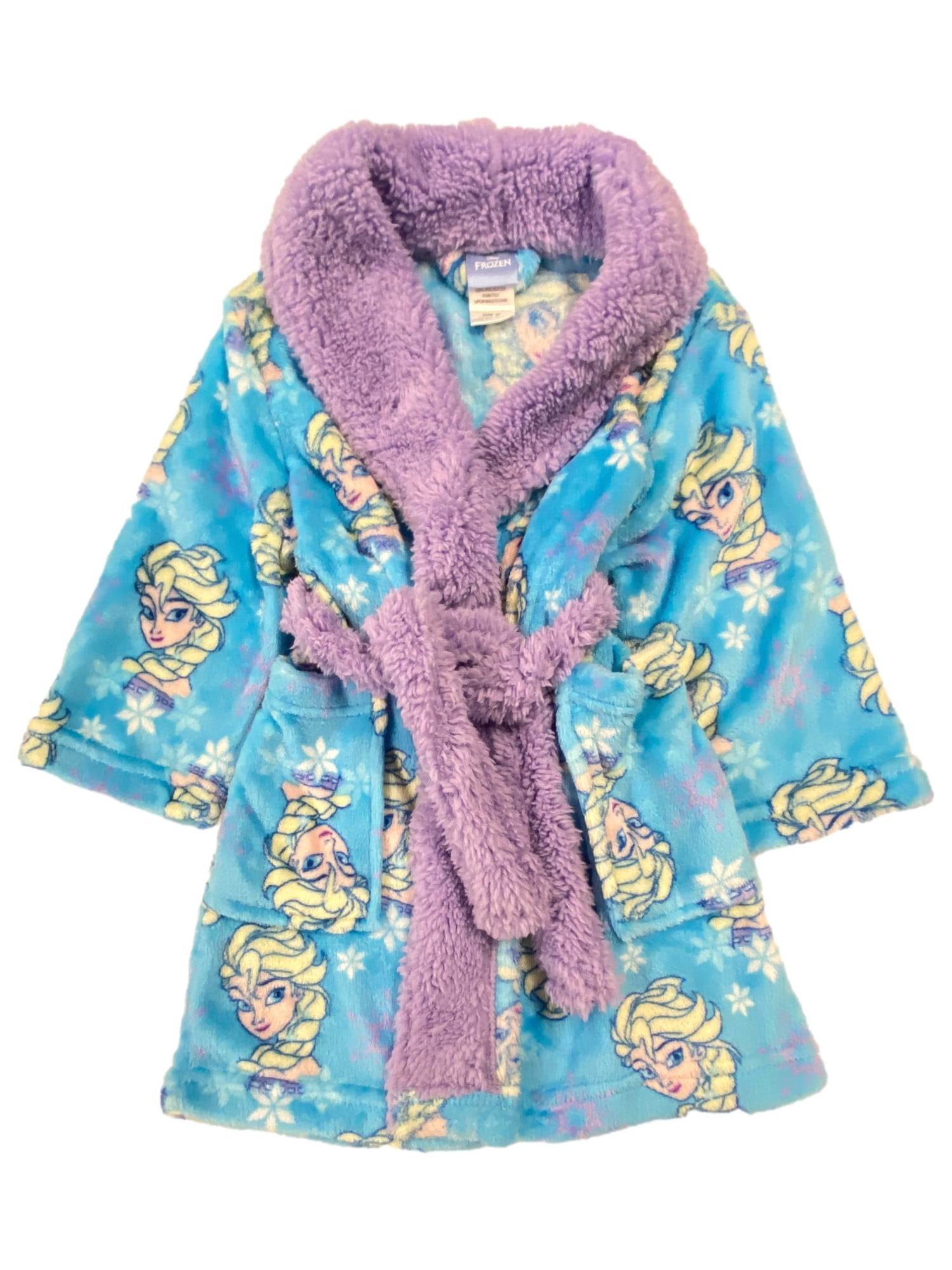 Disney's Frozen Toddler Girl Magic Elsa Bath Robe 2T - Walmart.com