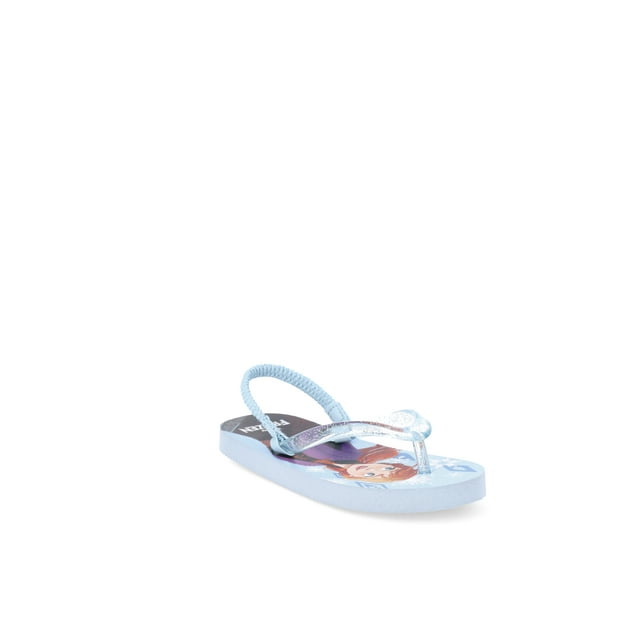 Disney's Frozen Toddler Girls Backstrap Flip Flop Sandals - Walmart.com