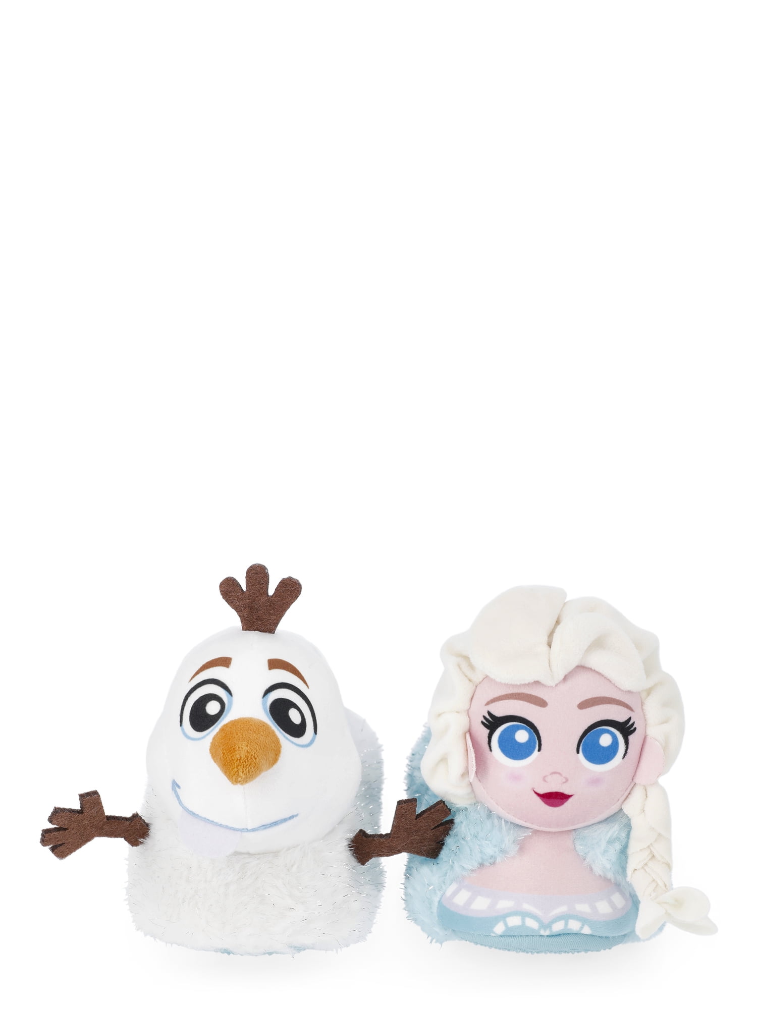Disney Frozen Toddler Girls Elsa and Olaf Sock Top Slippers - Walmart.com