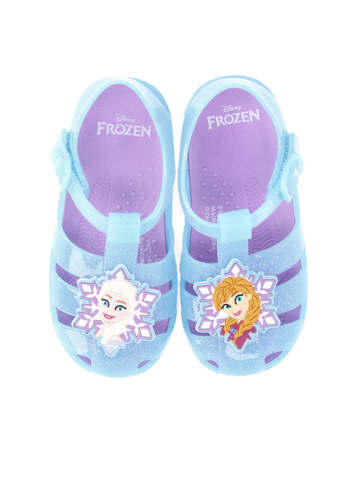 Disney's Frozen Toddler Girls Jelly Sandal - Walmart.com