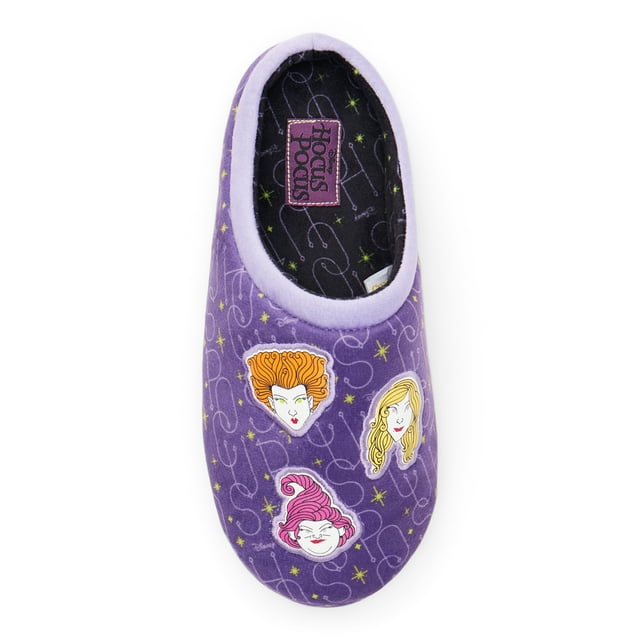 Disney's Hocus Pocus Women’s Slippers, Sizes 5/6-11/12 - Walmart.com