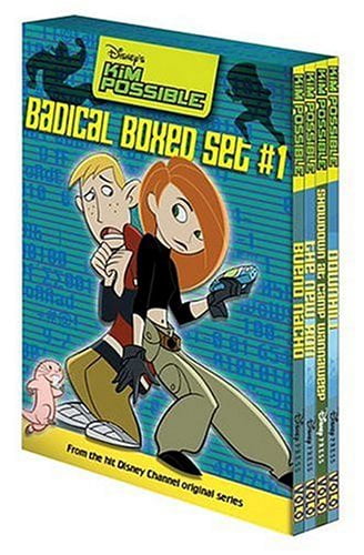 Pre-Owned Disney's Kim Possible: Badical - Books #1-4 Boxed Set #1 ...