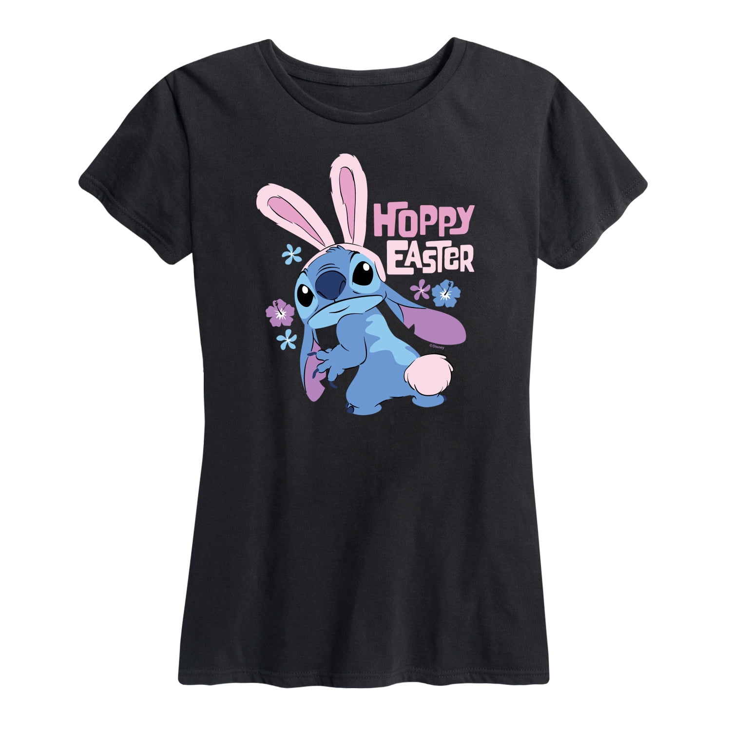 Lilo & Stitch - Hoppy Easter - Women's Short Sleeve Graphic T-Shirt ...