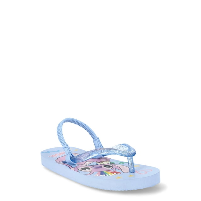 Disney's Lilo & Stitch Toddler Girls Backstrap Flip Flop Sandals ...
