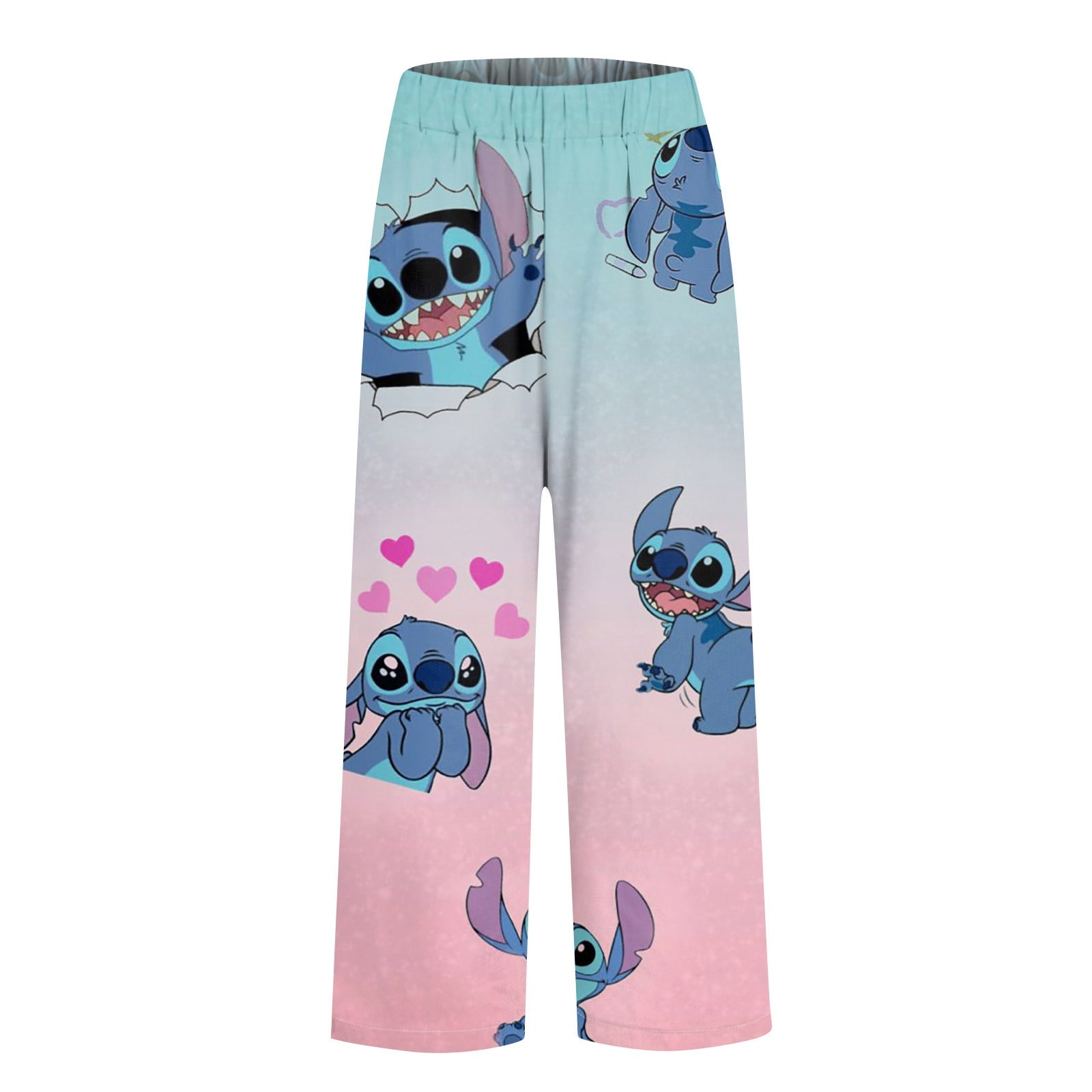 Disney's Lilo & Stitch Versatile Soft Cotton Pajama Pants Turquoise 2XL ...