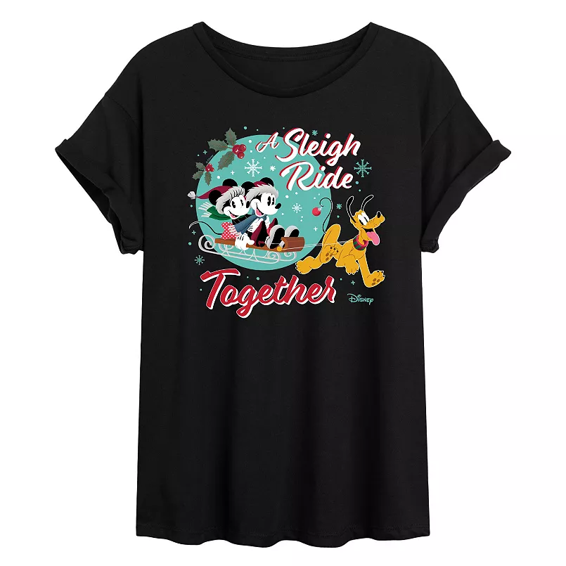 Disney's Mickey & Minnie Mouse & Pluto Juniors' Sleigh Ride Together ...