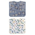 Disney's Mickey Mouse 2 Pack Boy Stay-Dry Canvas Bib - Walmart.com
