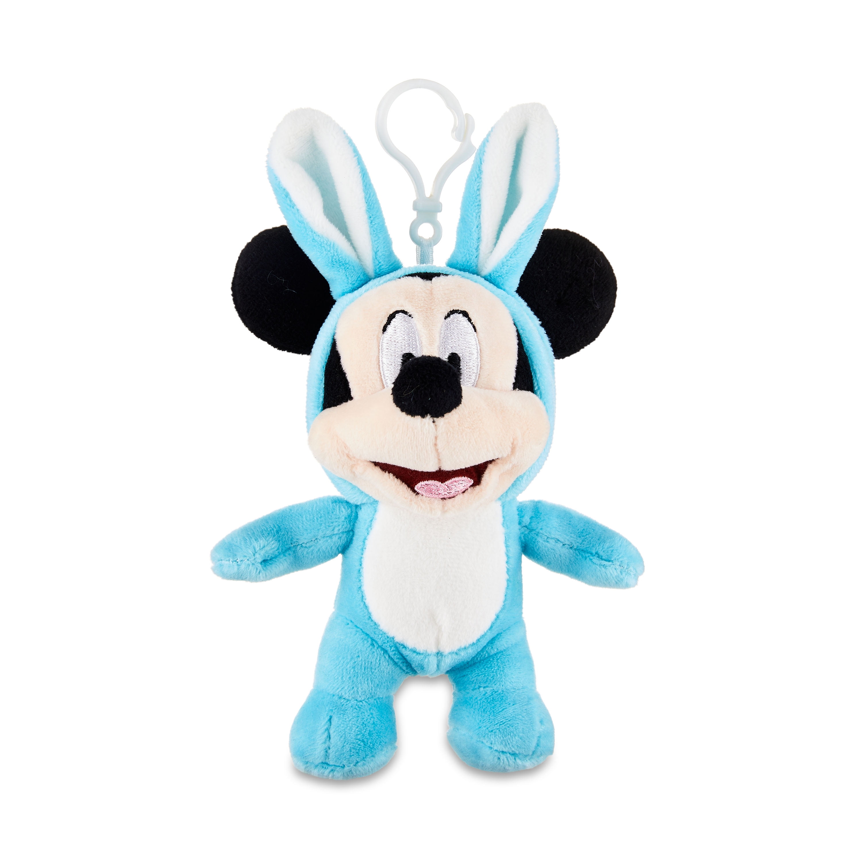 Disney's Mickey Mouse, Dressed as a Bunny Easter Plush Clip 5.9 inches ...