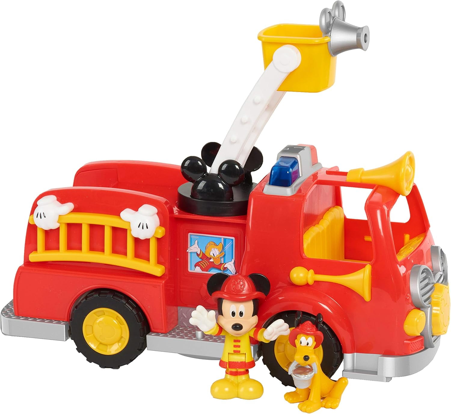 Disney’s Mickey Mouse Mickey’s Fire Engine, Figure and Vehicle Playset ...