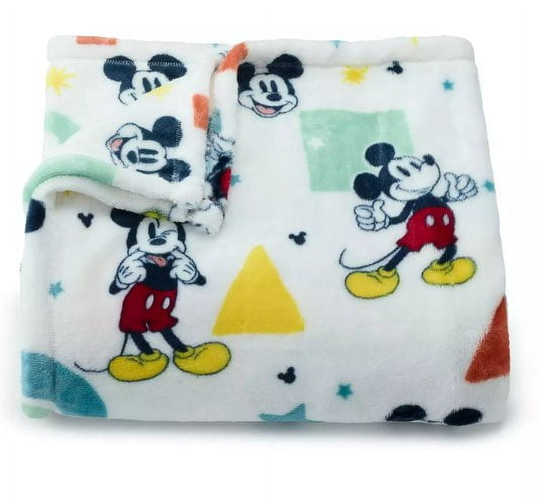 Disney's Mickey Mouse Off White Oversized Supersoft Printed , 60 x 72 ...