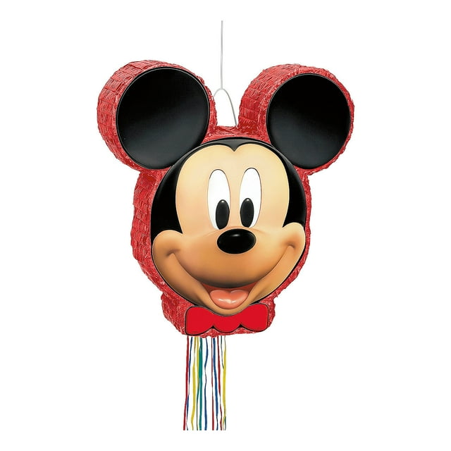 Disney's Mickey Mouse Pull-String Pi√±ata, Party and Birthday Supplies ...