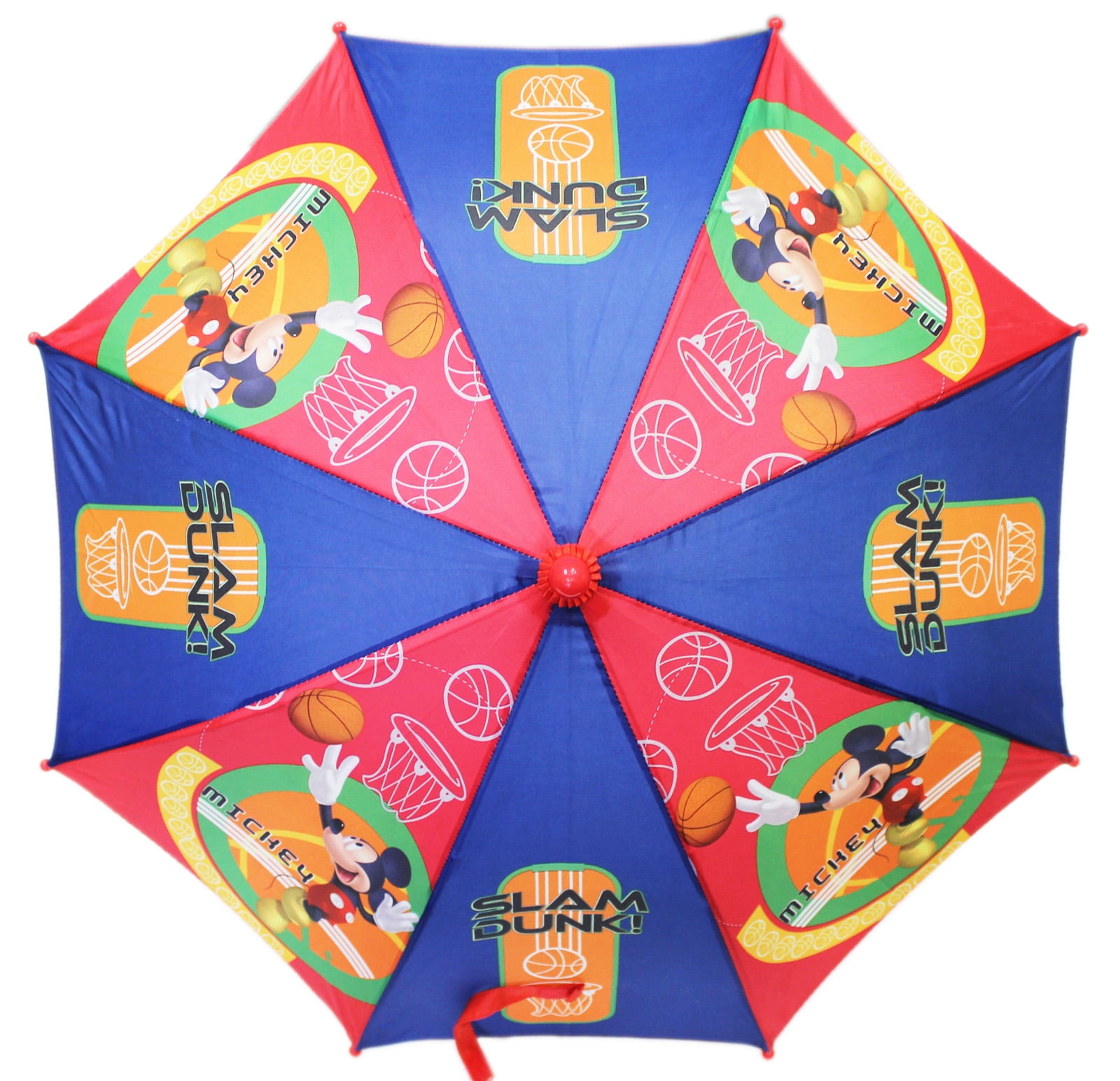 Disney's Mickey Mouse Slam Dunk Basketball Kids Umbrella - Walmart.com