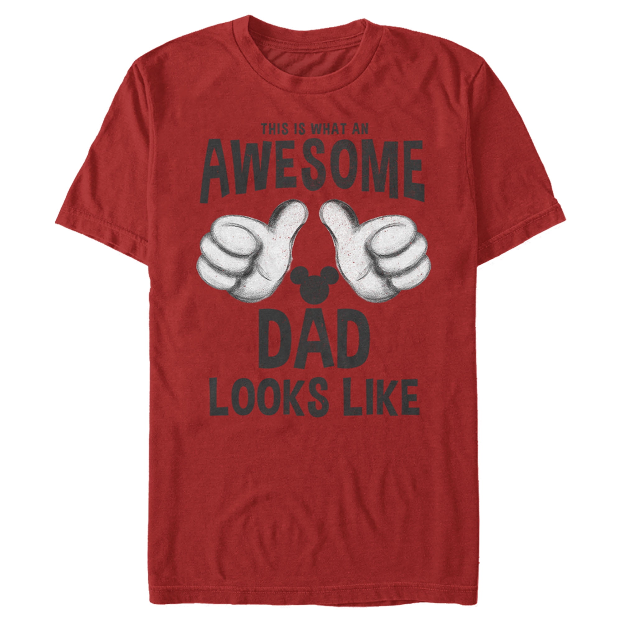 Men's Mickey & Friends This is What an Awesome Dad Looks Like Graphic ...