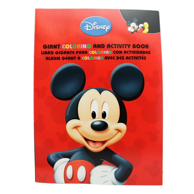 Disney's Mickey Mouse and Friends Coloring and Activity Book (Red Cover ...