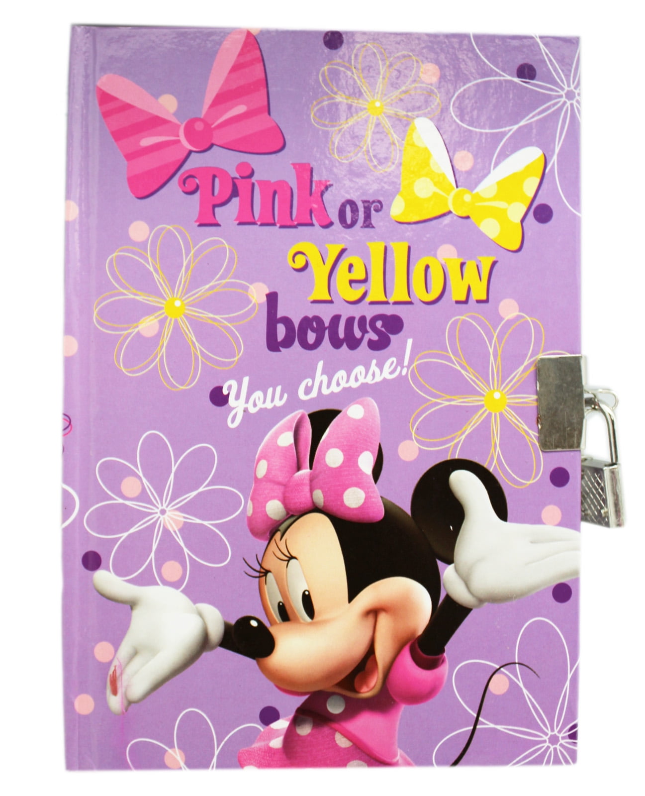 Disney's Minnie Mouse Bow-tique Lockable Mini Diary - Walmart.com