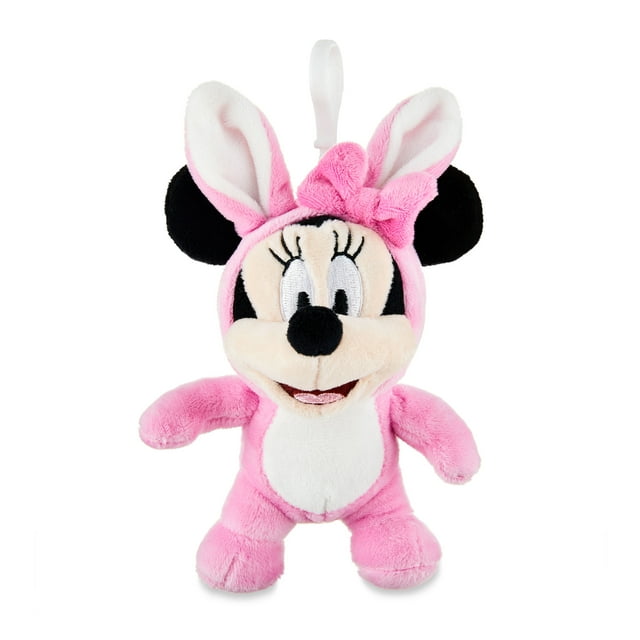 Disney's Minnie Mouse, Dressed as a Bunny Easter Plush Clip 5.9 inches ...