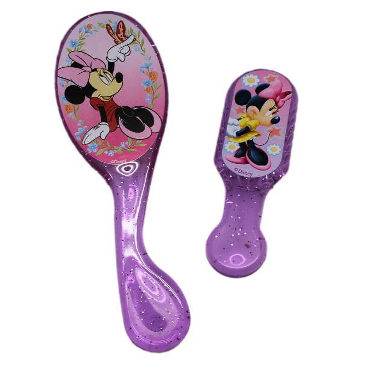 Disney's Minnie Mouse Hair Brush - Minnie Hard Plastic Bristles Normal ...