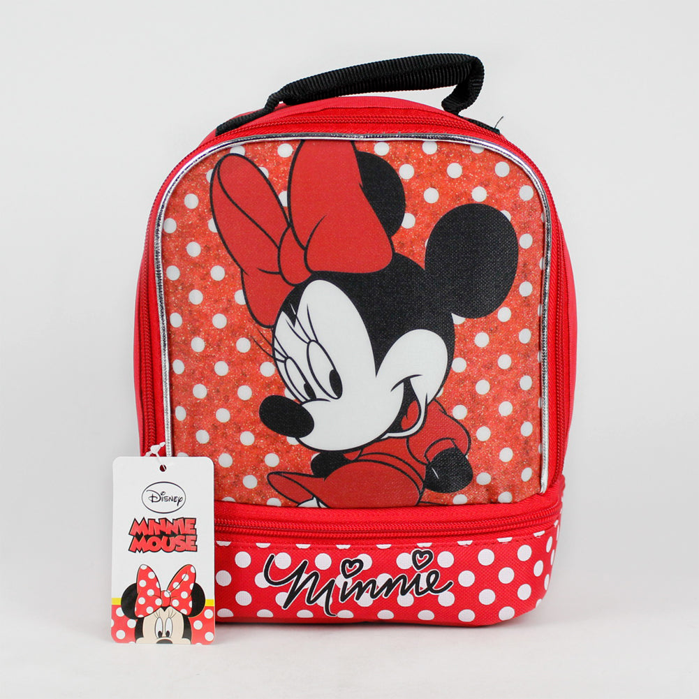 Disney's Minnie Mouse How Pretty! Violet/Pink Dual Compartment Lunch ...