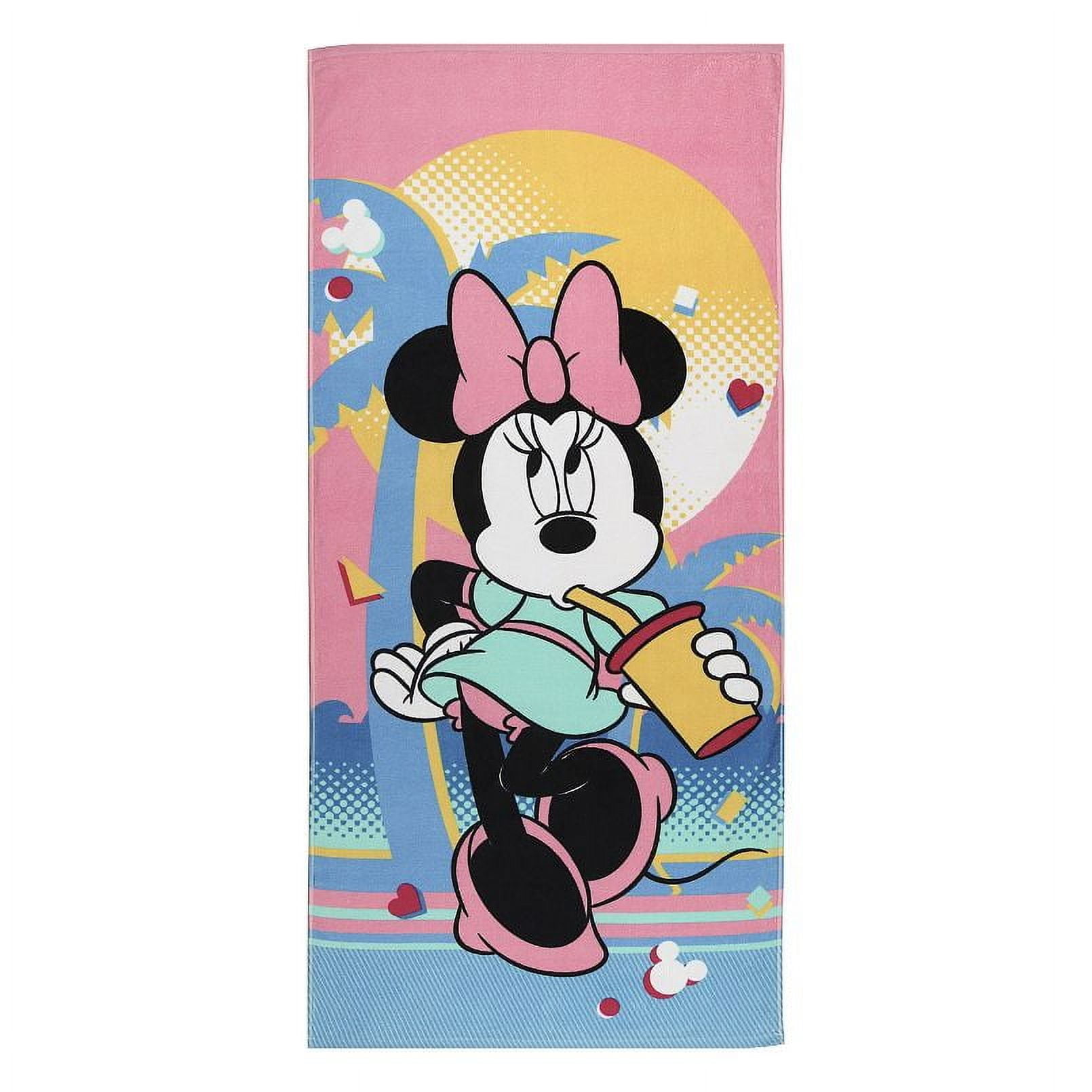 Disney's Minnie Mouse Kids Beach Towel by The Big One® - Walmart.com