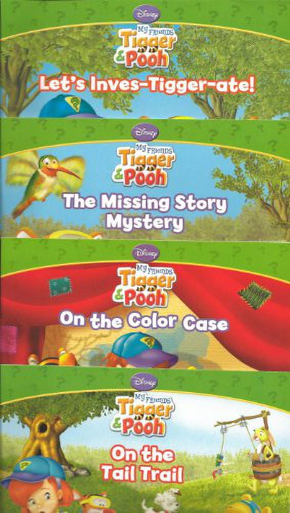 Pre-Owned Disney's My Friends Tigger & Book Book Set of 4 (Let's Inves ...